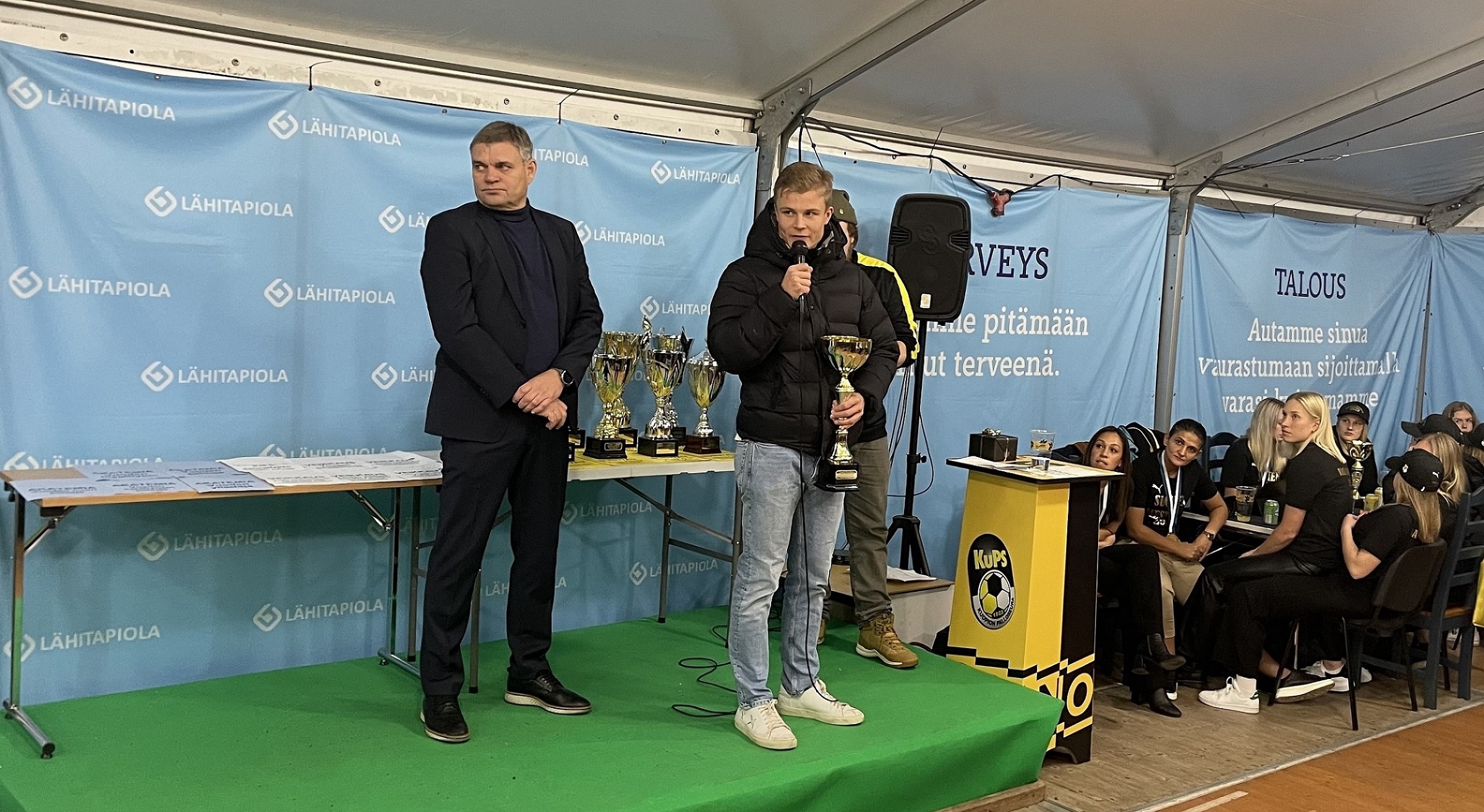 Jaakko Oksanen on vuoden pelaaja 2022 - KuPS - Kuopion Palloseura