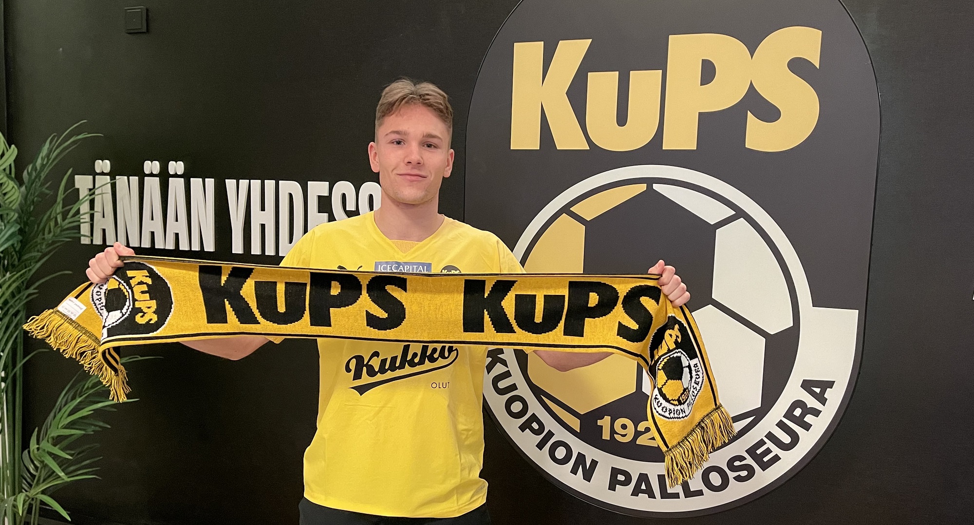 KuPS ja Seth Saarinen pelaajasopimukseen - KuPS - Kuopion Palloseura