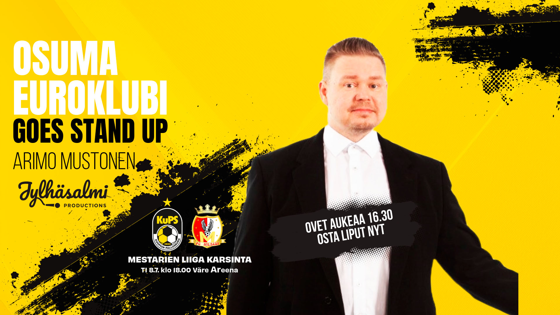 Korota otteluelämyksesi Osuma-Euroklubin VIP-passilla - KuPS - Kuopion ...