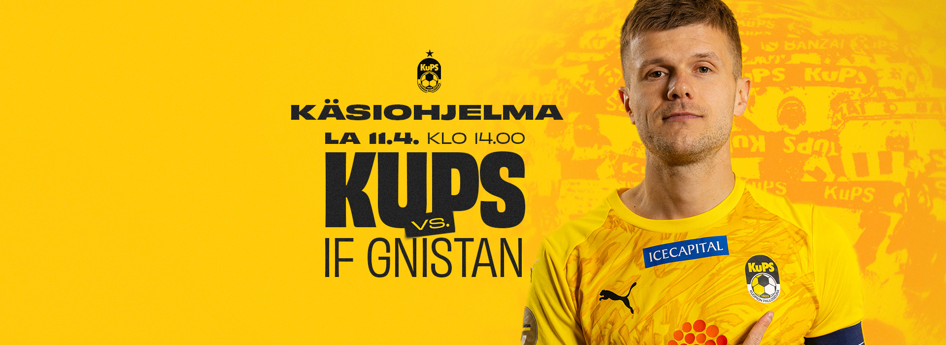 Lue Gnistan-ottelun käsiohjelma tästä - KuPS - Kuopion Palloseura